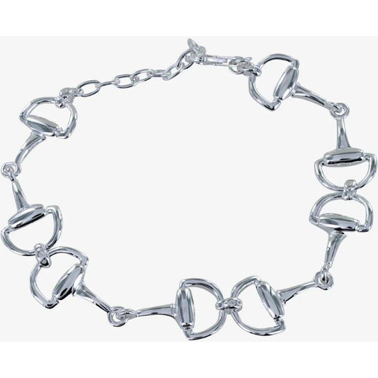 Reeve and Reeves Smart Sterling Silver Snaffle Bracelet